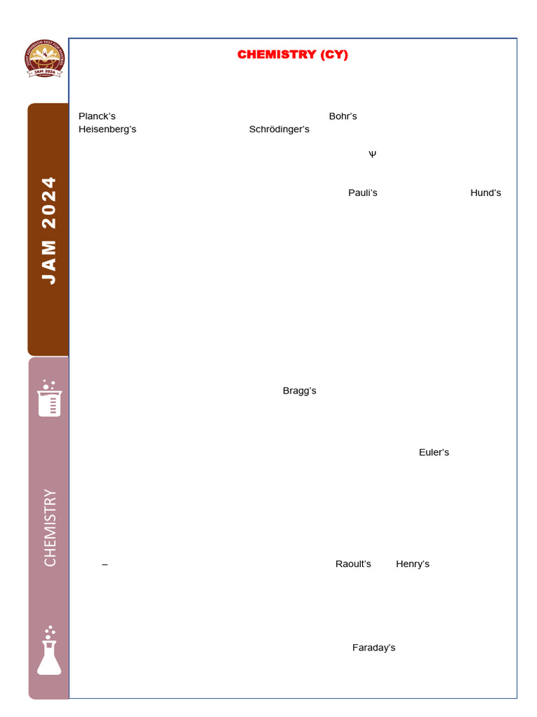Comprehensive Physical Chemistry Guide | PDF | Chemical Bond | Intermolecular Force