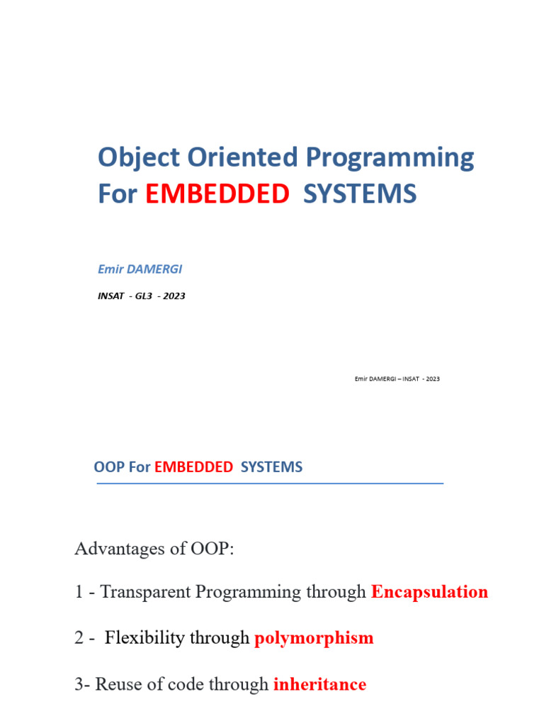 Chap04 Poo | PDF | Object Oriented Programming | Arduino