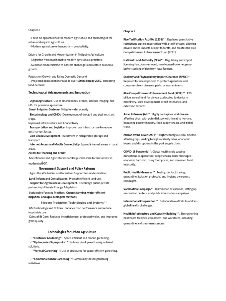 INTRO TO AGI HAND OUTS | PDF | Agriculture | Urban Agriculture