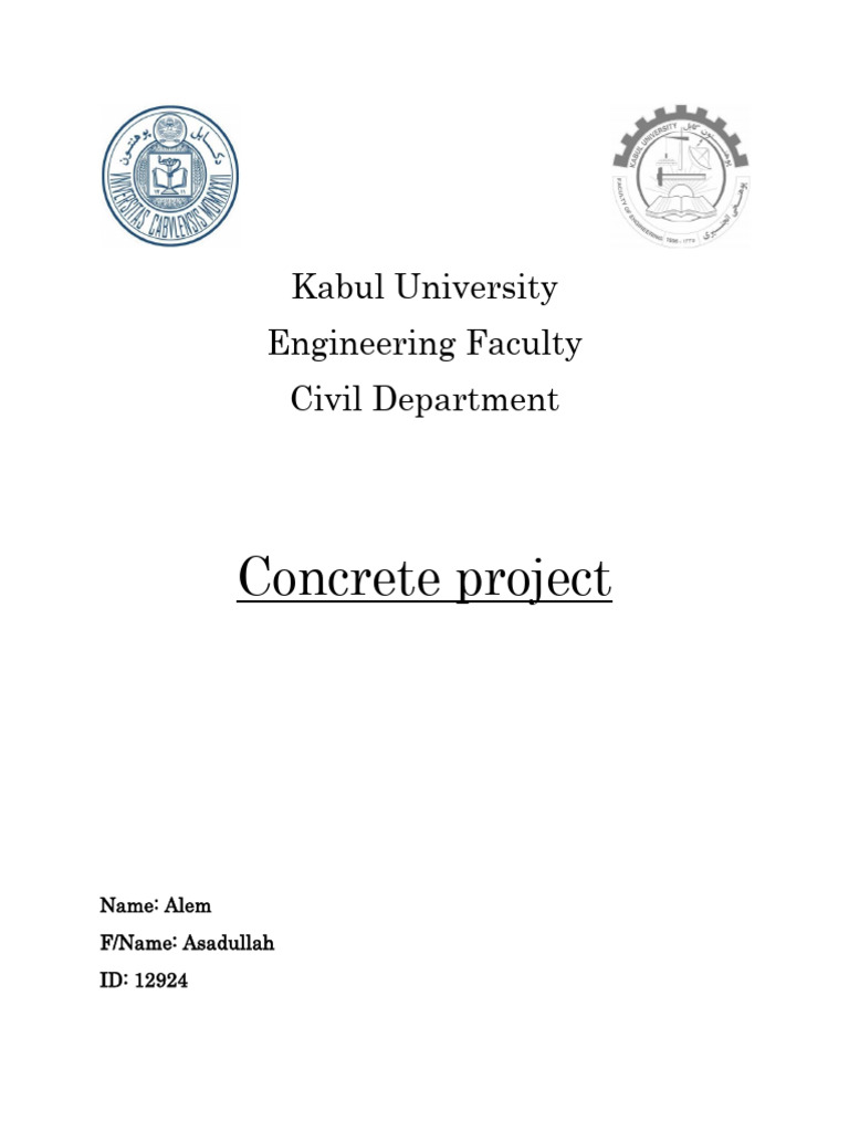 Kabul University | PDF