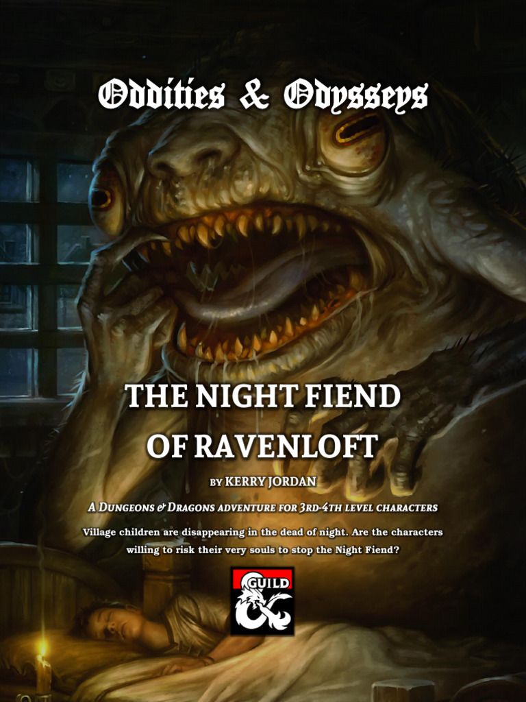 Oddities N Odysseys TheNightFiendofRavenloft | PDF | Dungeons & Dragons ...