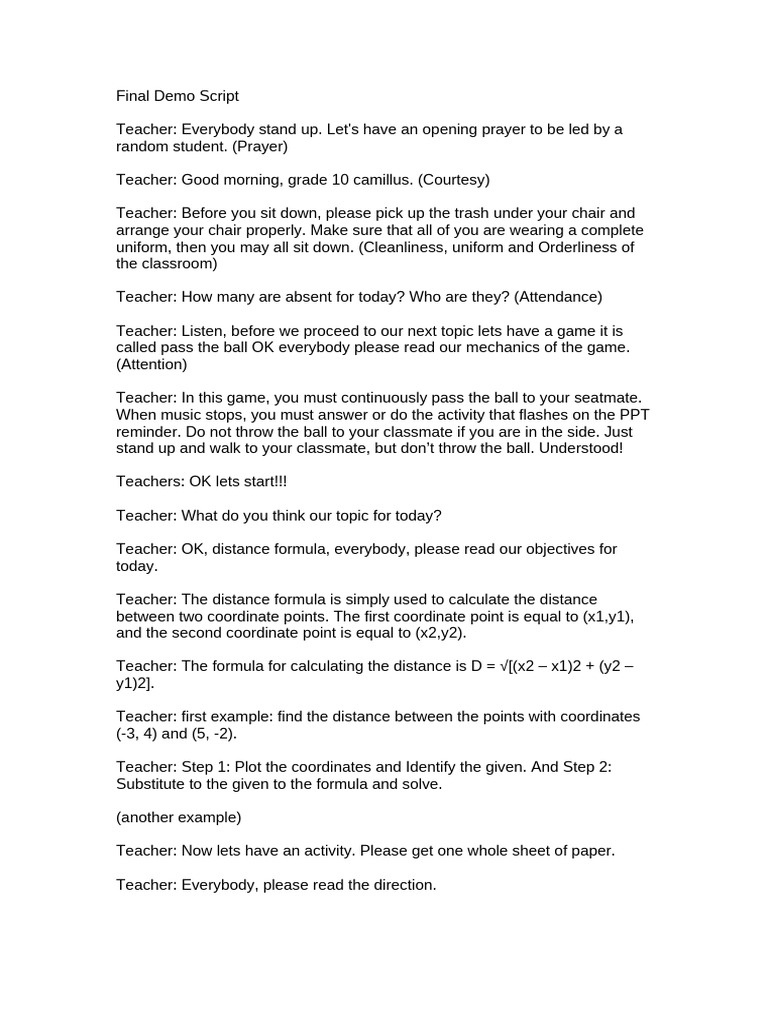 Final Demo Script | PDF | Abrahamic Religions | Systematic Theology