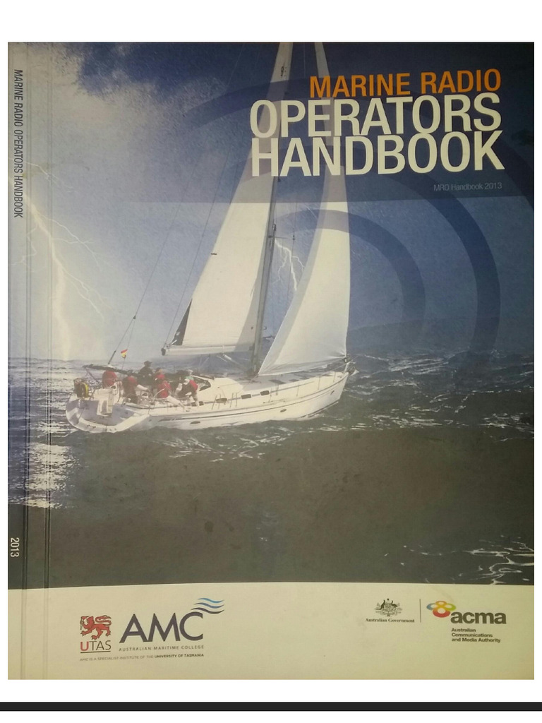 Marine Radio Operators Handbook Guide | PDF | Information And ...