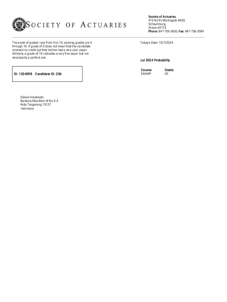 Print Grade Slip | PDF