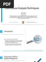 RCCA Form and Example - v1.1 | PDF
