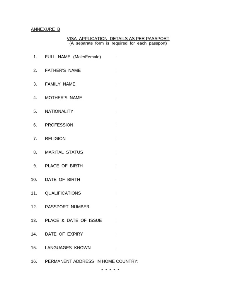 Annexure 1 - Guests | PDF