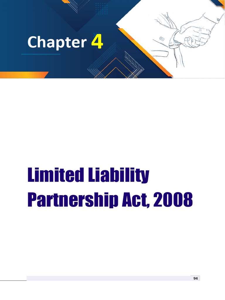 CH 4 LLP | PDF | Limited Liability Partnership | Partnership