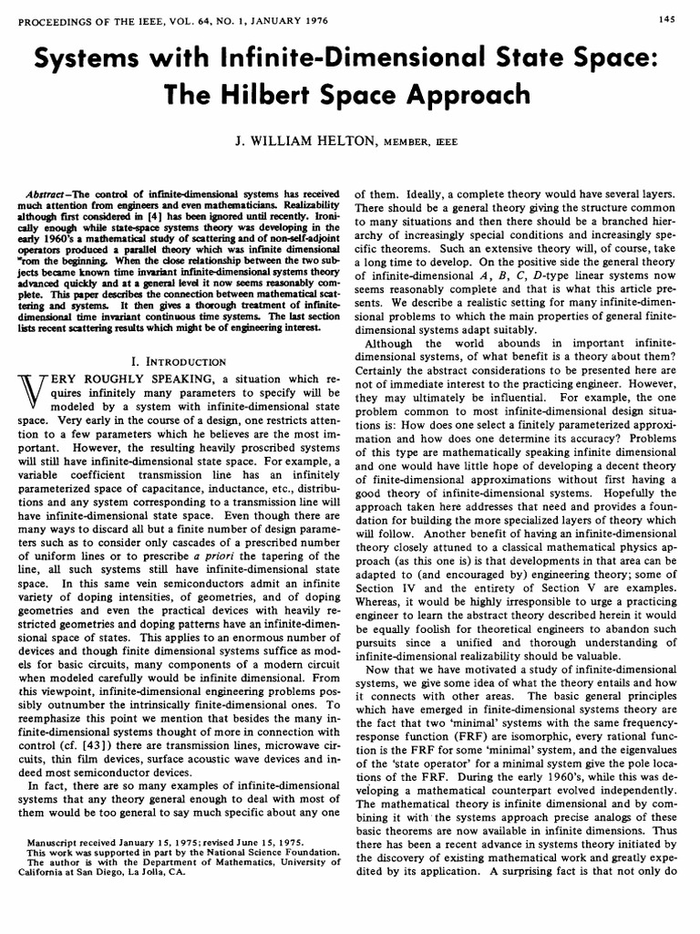 H76b | PDF | Hilbert Space | Function (Mathematics)