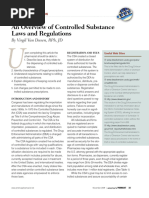 Ontario Prescription Regulation Summary Chart | PDF | Medical ...