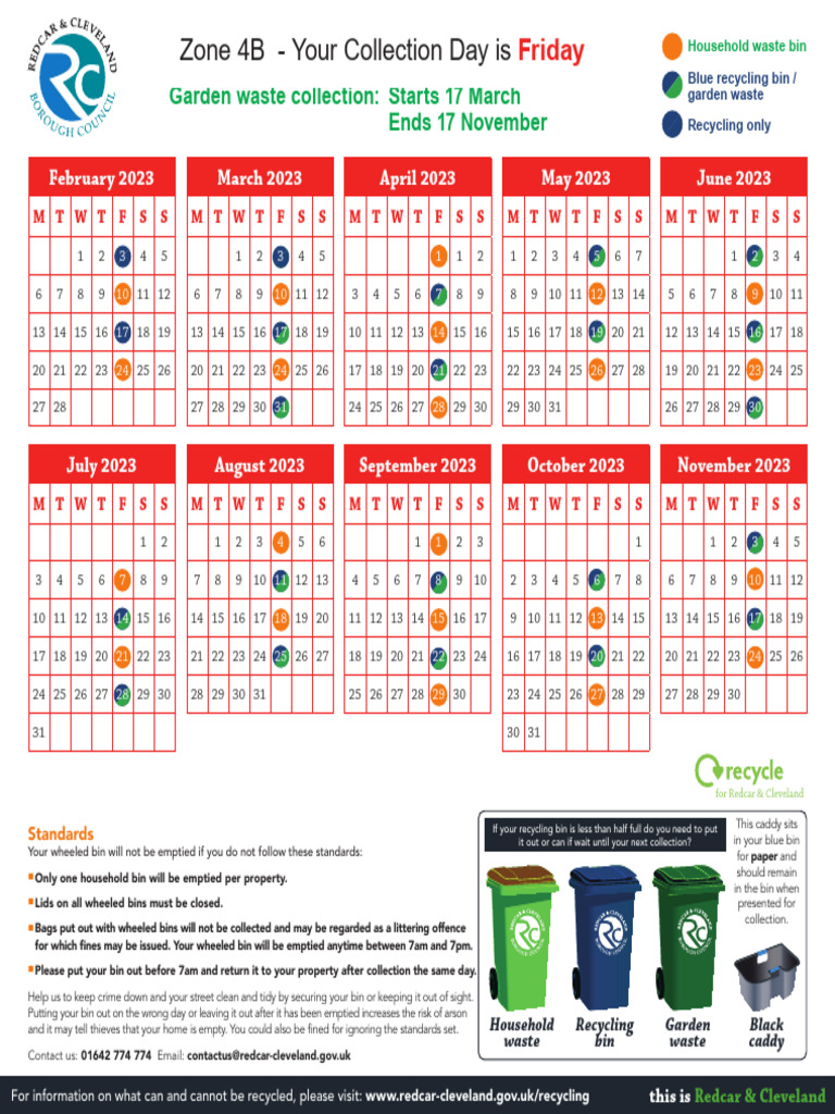 Zone4B Bin Collection | PDF | Human Impact On The Environment ...