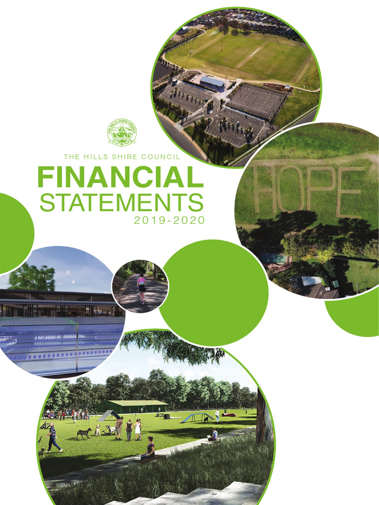 The Hills Shire Council Financial Statements 2019 - 2020 | PDF ...