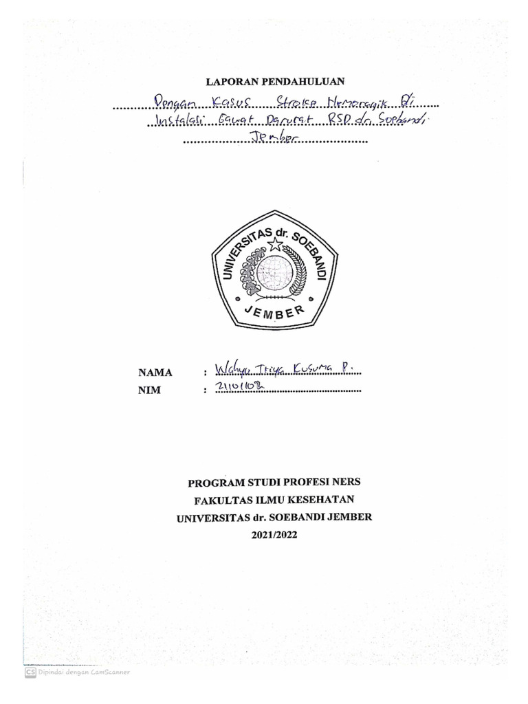 LP Stroke Hemoragik | PDF