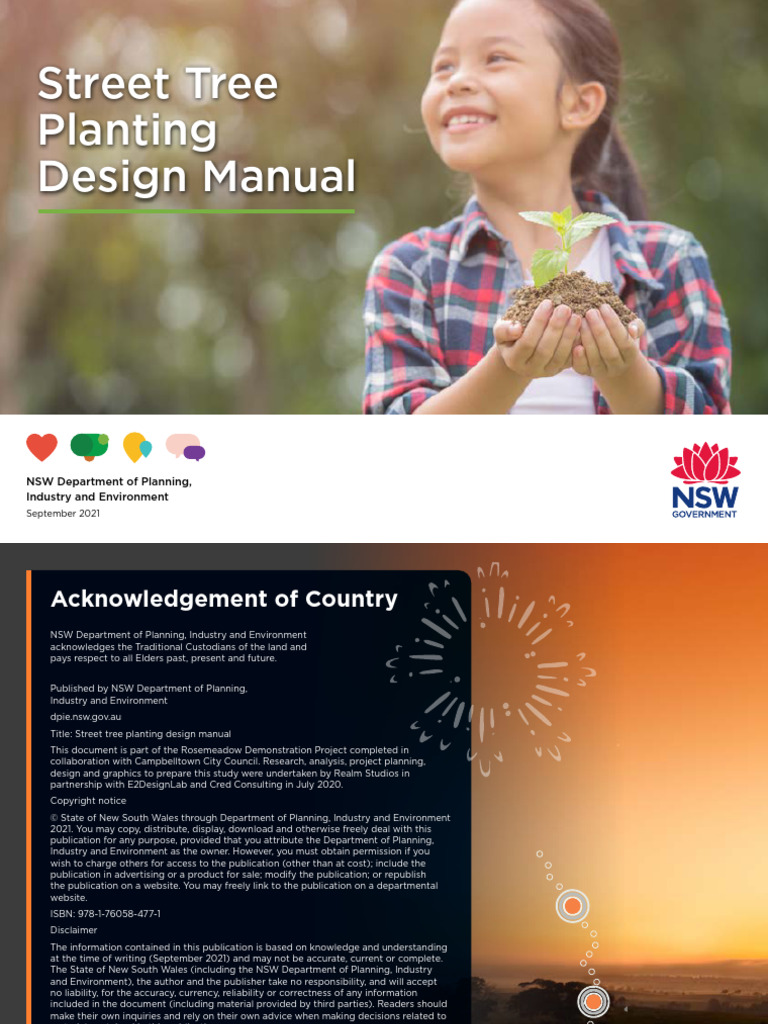 Street Tree Planting Design Manual | PDF | Infrastructure | Soil