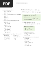 IGCSE Mathematics Paper 1 (Non-calculator) | PDF | Area | Volume