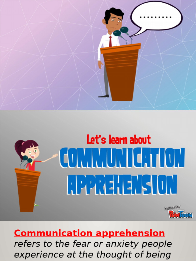 COMMUNICATION APPREHENSION | PDF