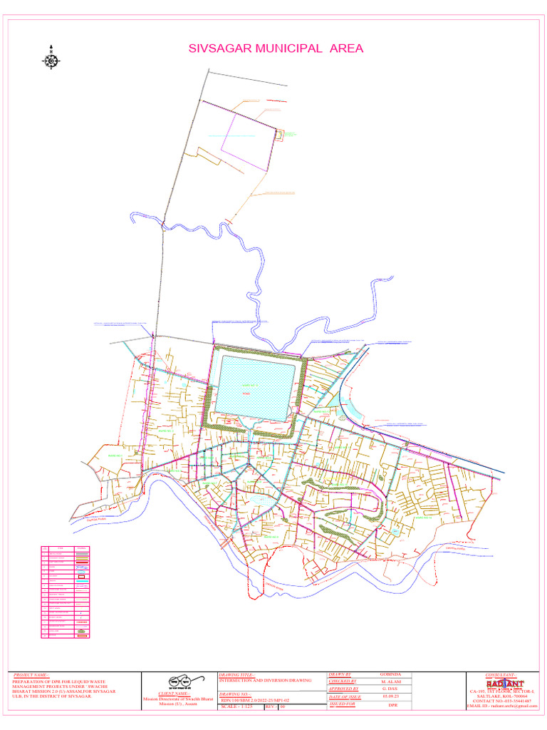 2.sivsagar Ulb Intersection and Diversion Drawing... | PDF
