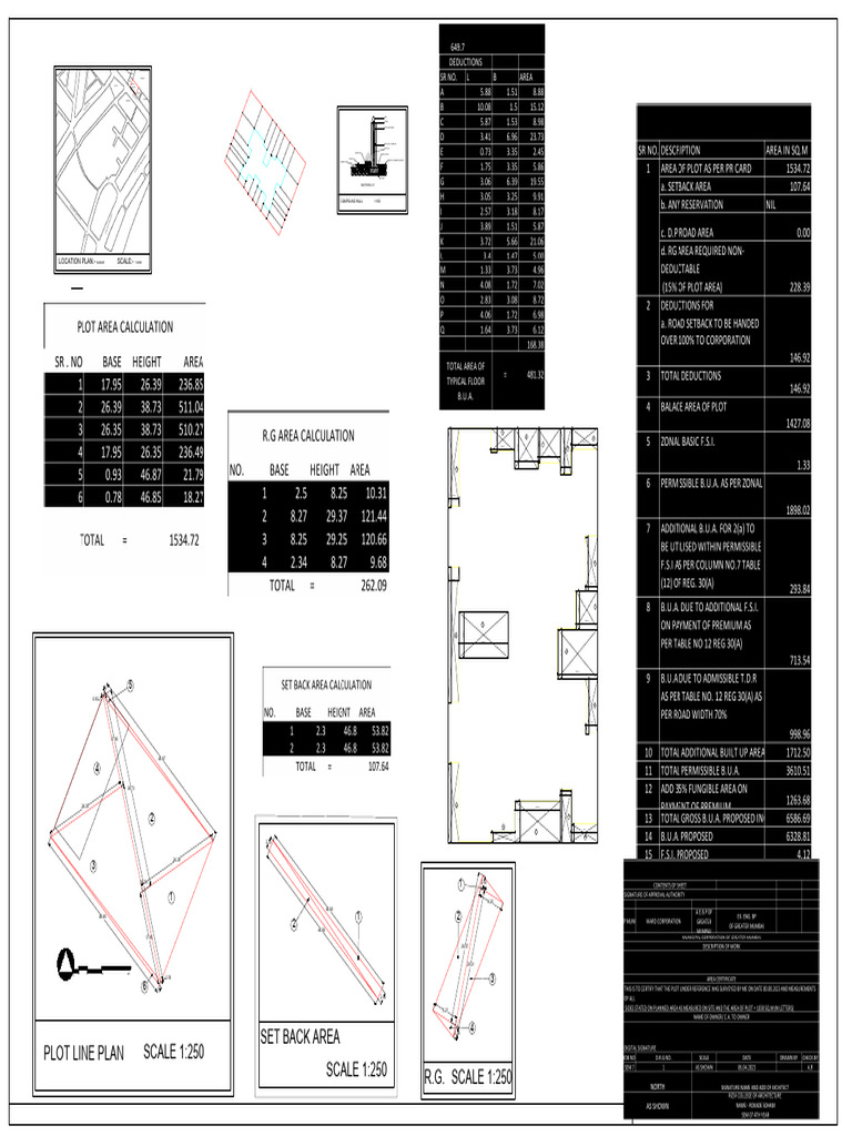 ARD SEM 7 SHEET 1 | PDF