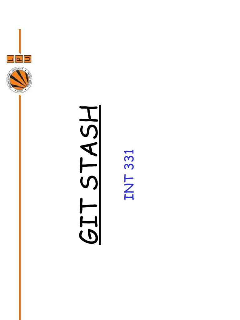 Unit 4 Git Stash Pdf 