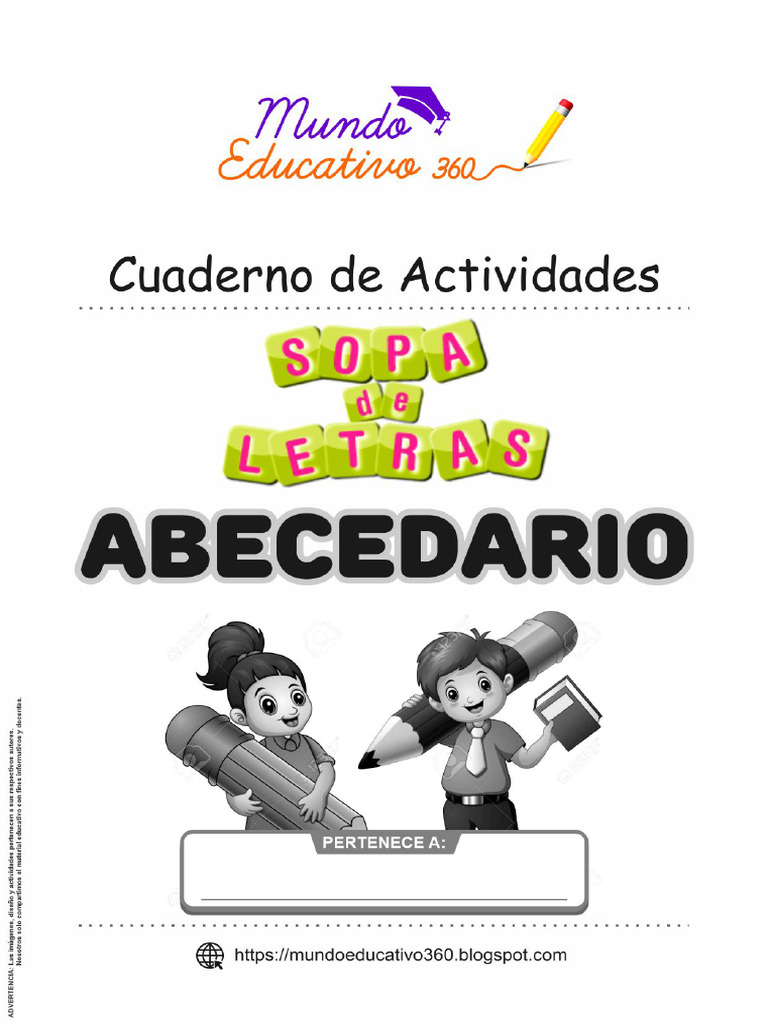 Sopa de Letras Del Abecedario - Me360 | PDF