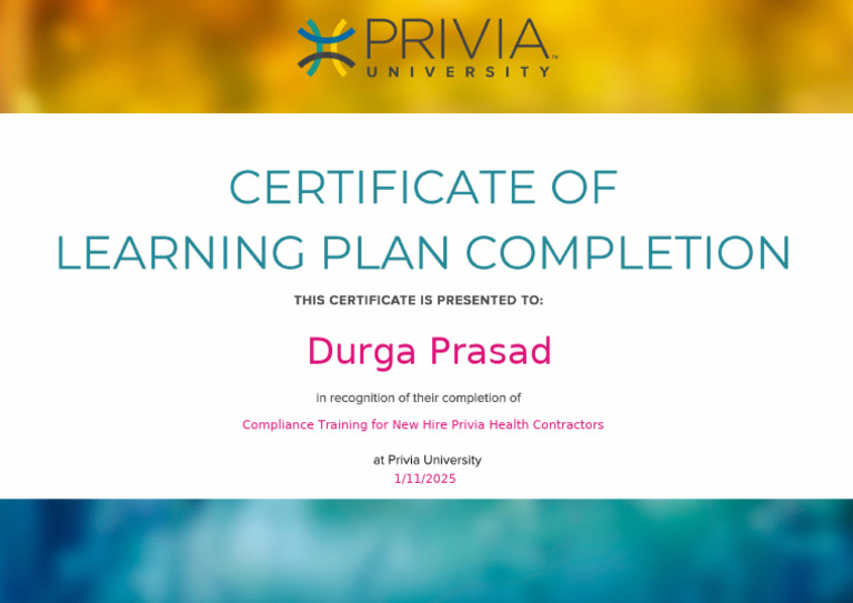 LP - 306 - 12 - 127182 - 1736582475 - Learning Plan Completion ...