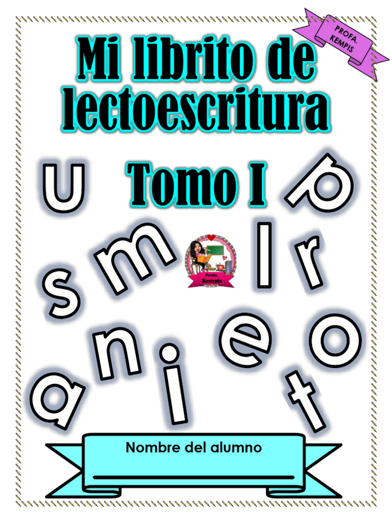 Mi Librito de Lectoescritura Tomo I | PDF | Caso de carta ...