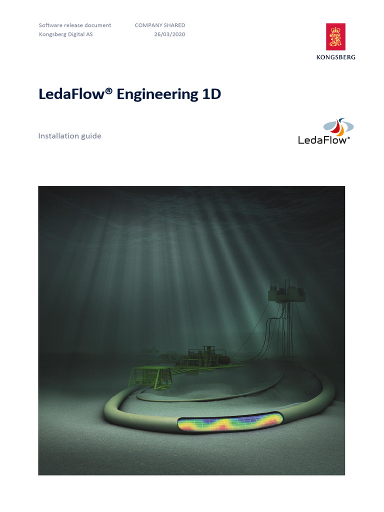 LedaFlow Engineering Installation Guide | PDF | Databases | Installation (Computer Programs)