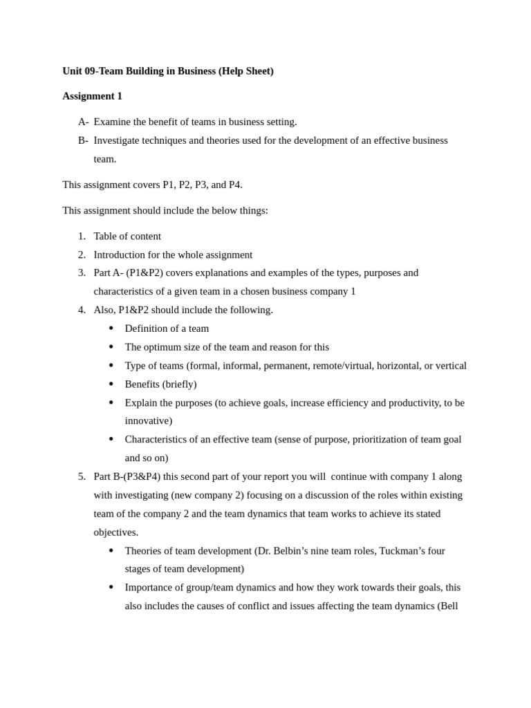 Team Building Strategies in Business | PDF