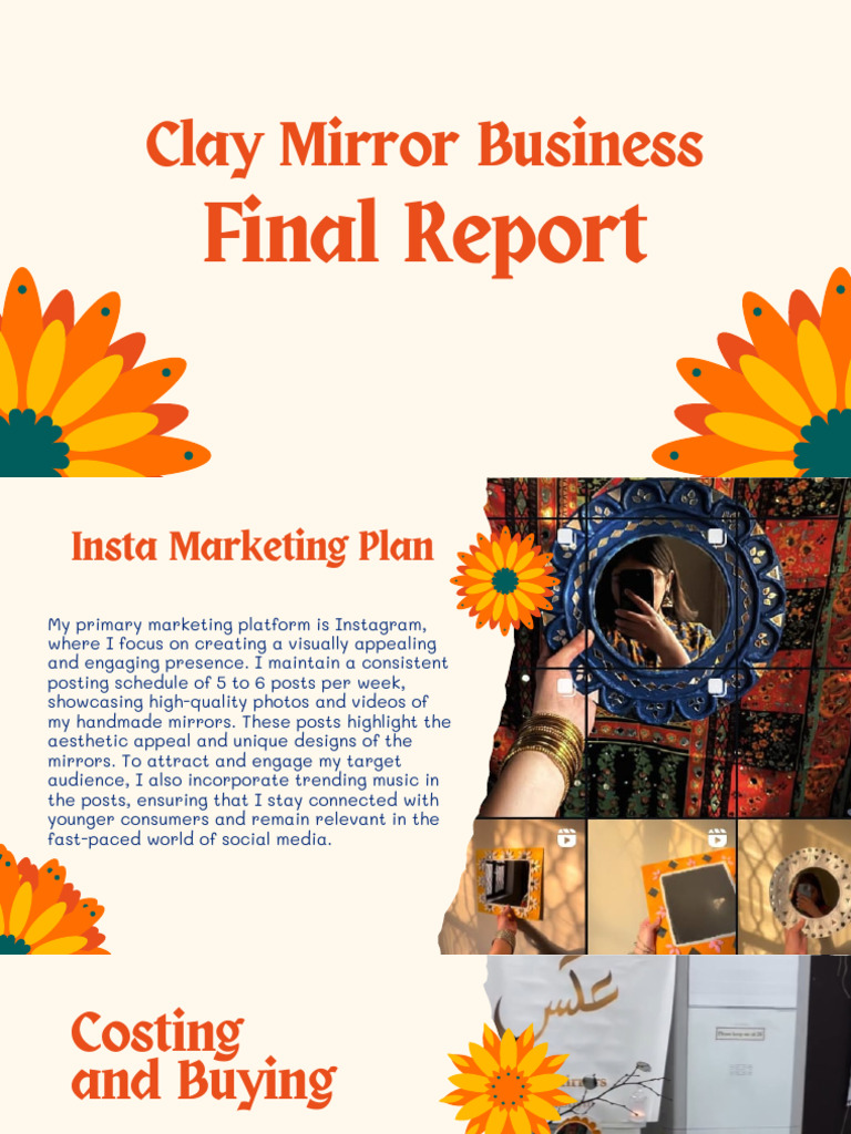 Instagram Marketing for Clay Mirrors | PDF