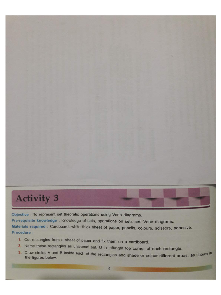 Class 11 Term-1 Maths Activity | PDF
