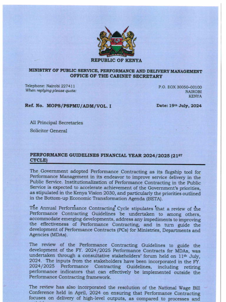 APPROVED PC Guidelines For FY 2024-2025 | PDF