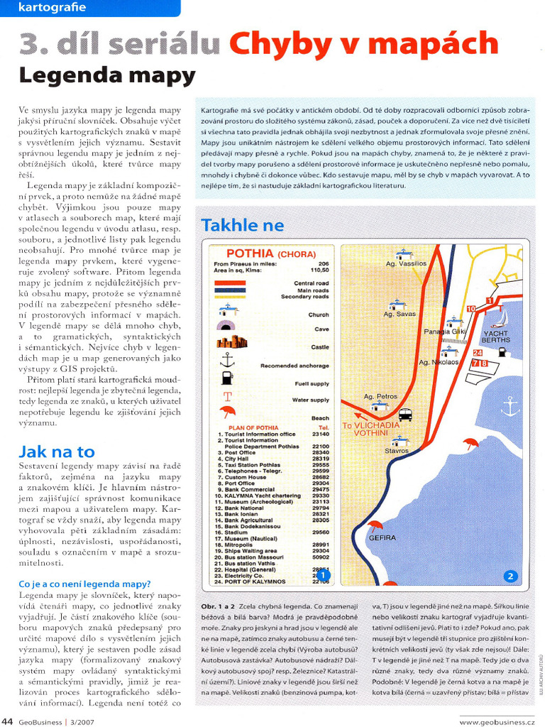 Kart Legenda Mapy | PDF