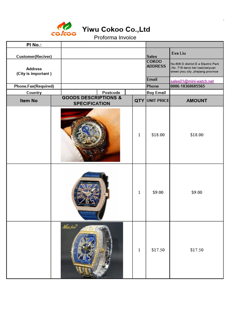 Derrick Maina Invoice1.9 | PDF | Service Industries | Private Sector