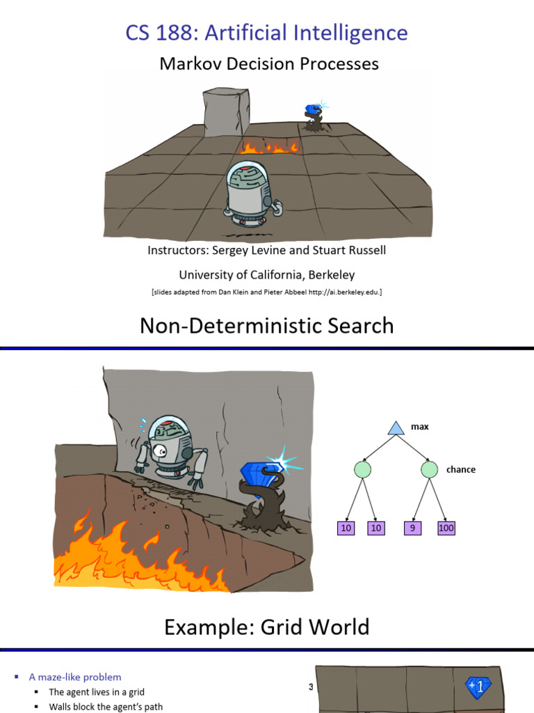 Lecture7 MDP | PDF | Applied Mathematics | Artificial Intelligence