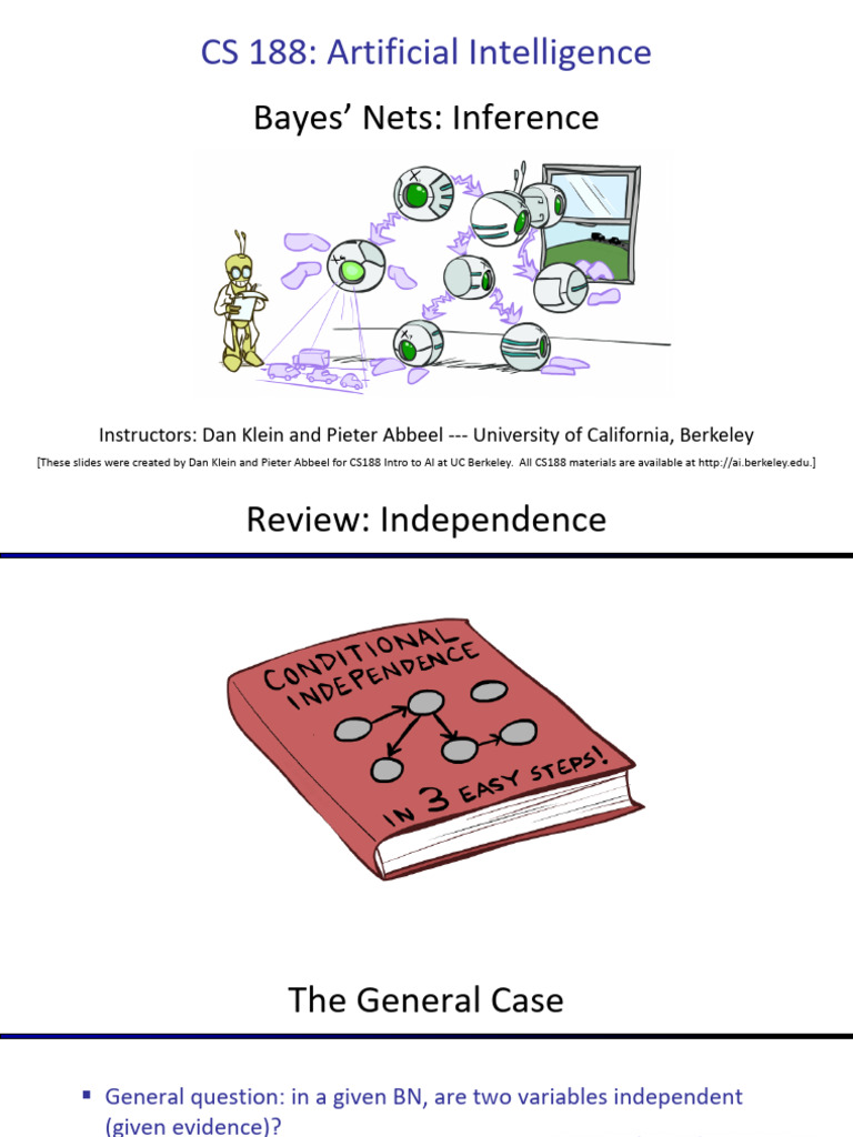 Lecture10 - Bayes 3 | PDF | Bayesian Network | Statistical Inference