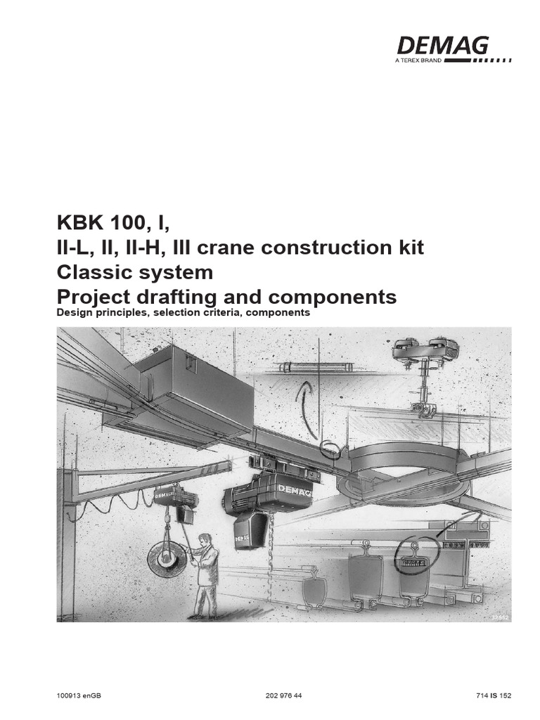 KBK 100 Crane Construction Kit Guide | PDF | Crane (Machine ...