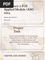 NEA 2 Food Preparation Guidelines | PDF | Cooking | Soup