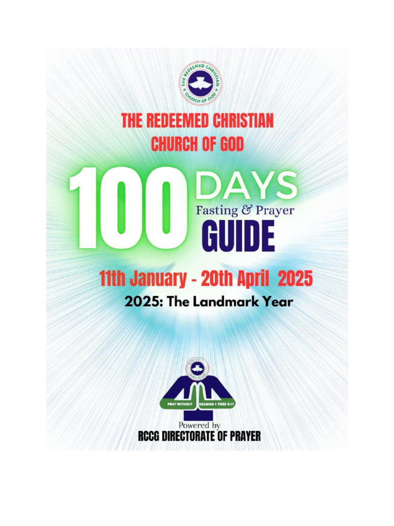 Prayer - Guide - For 100 Days Prayer | PDF | God The Father | Lord's Prayer