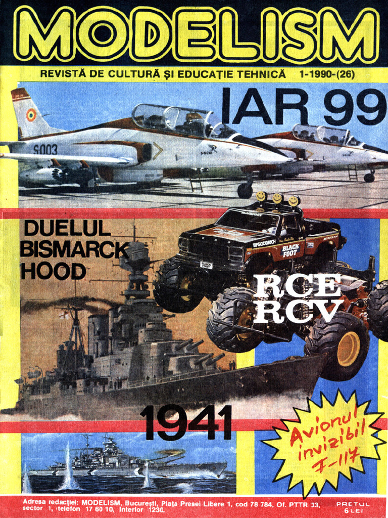 Cristian Crăciunoiu - Modelism 1990 - 1 (1990) | PDF