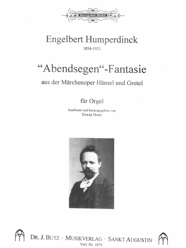Haensel Und-Gretel Orgelbearbeitung Horn | PDF