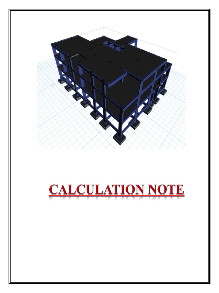 Calculation Note | PDF | Beam (Structure) | Reinforced Concrete