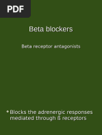 Overview of Beta Blockers and Their Uses | PDF | Drugs | Medical ...