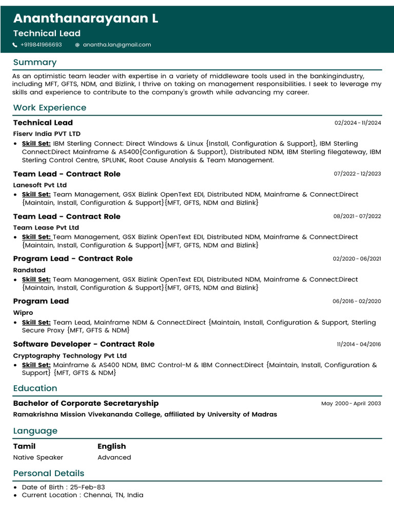 Ananthanarayanan-L_Resume_20241127 | PDF | Transport Layer Security ...