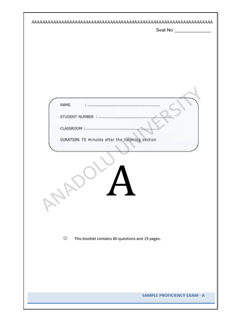 Sample English Proficiency Exam Guide | PDF | Apollo 11 | Apollo Program