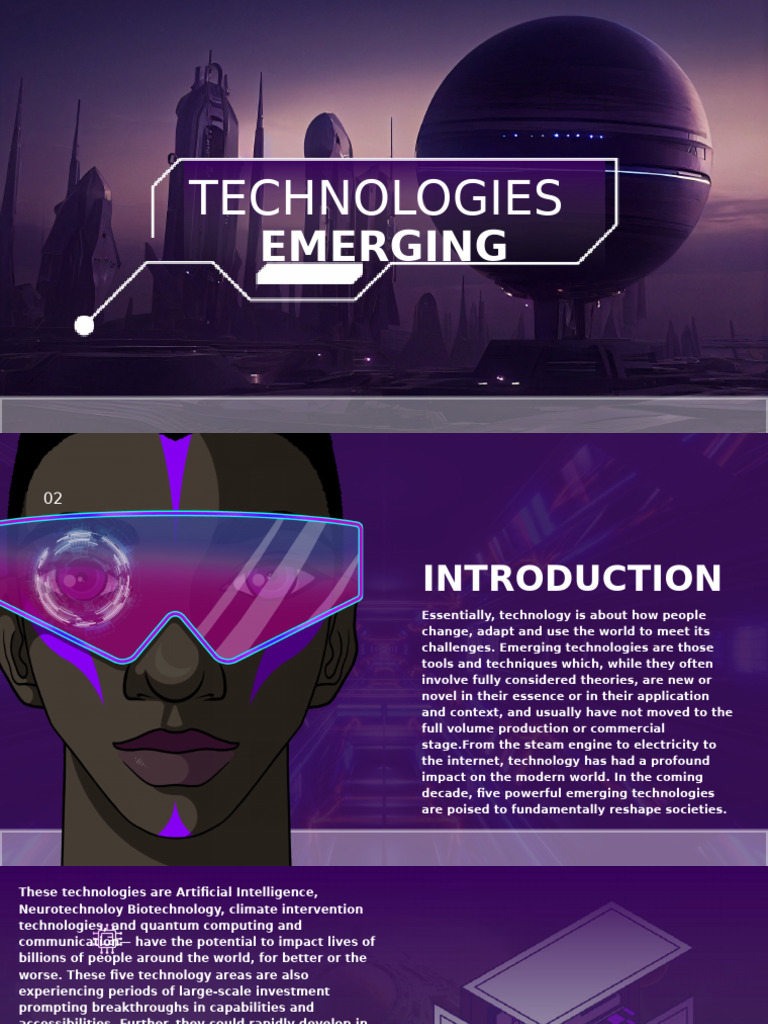 Purple Modern Futuristic Technology Pitch Deck Presentation 20240930