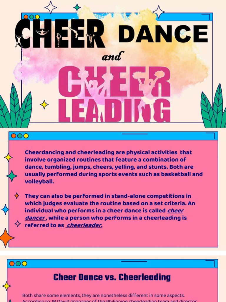 CHEERDANCE-PPT | PDF