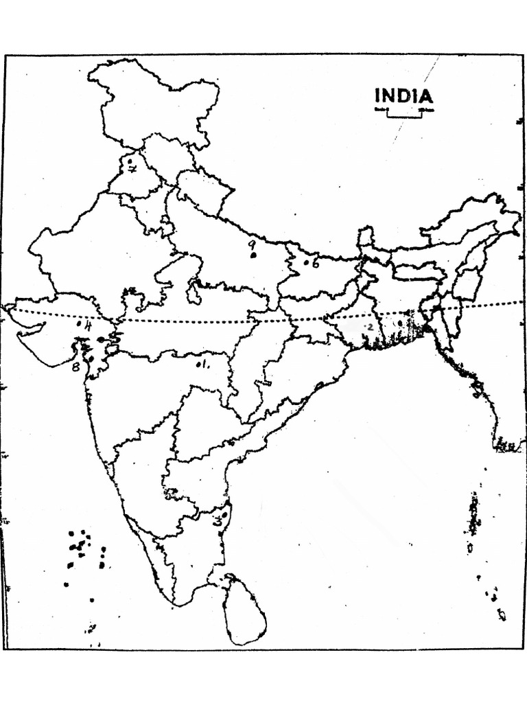 Map of India - NAtionalism | PDF