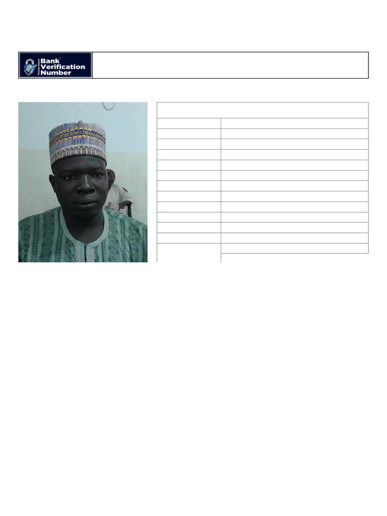 Personal Info Slip | PDF