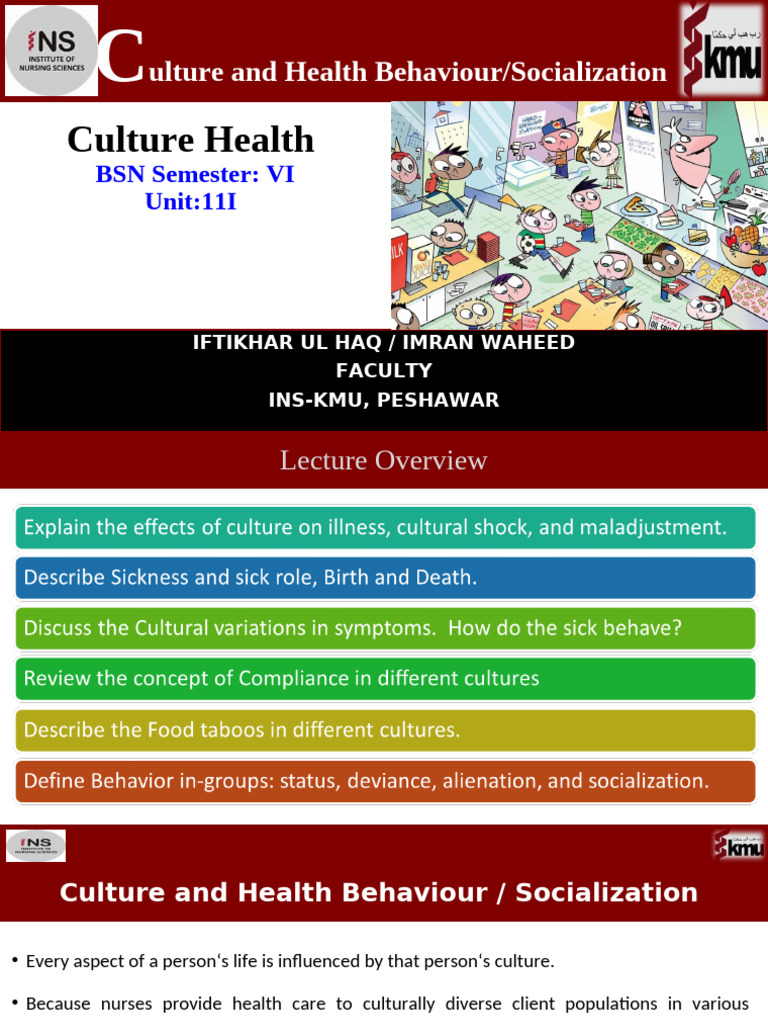 Culture's Impact on Health Behavior | PDF