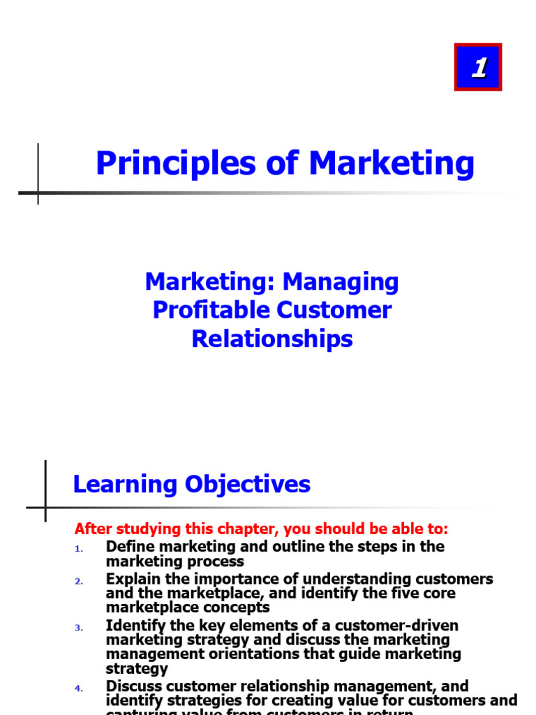 1 | PDF | Marketing | Customer Relationship Management
