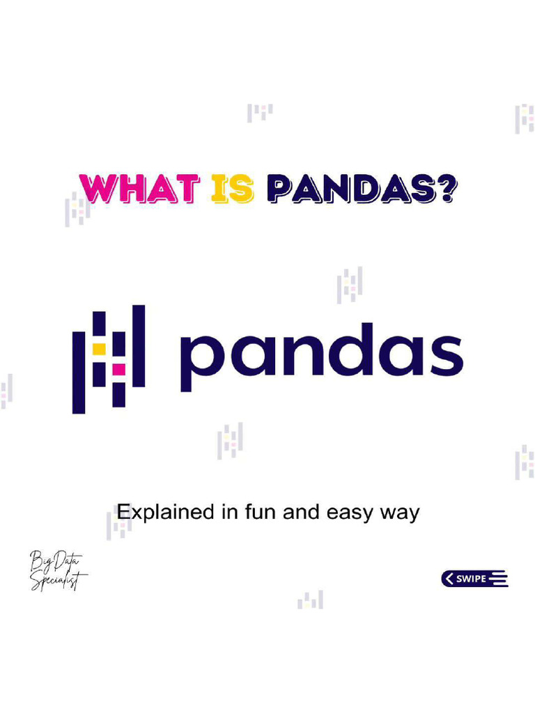 What Is Pandas | PDF